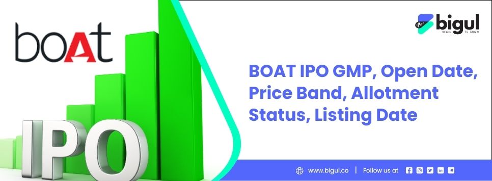 BOAT IPO GMP, Open Date, Price Band, Allotment Status, Listing Date