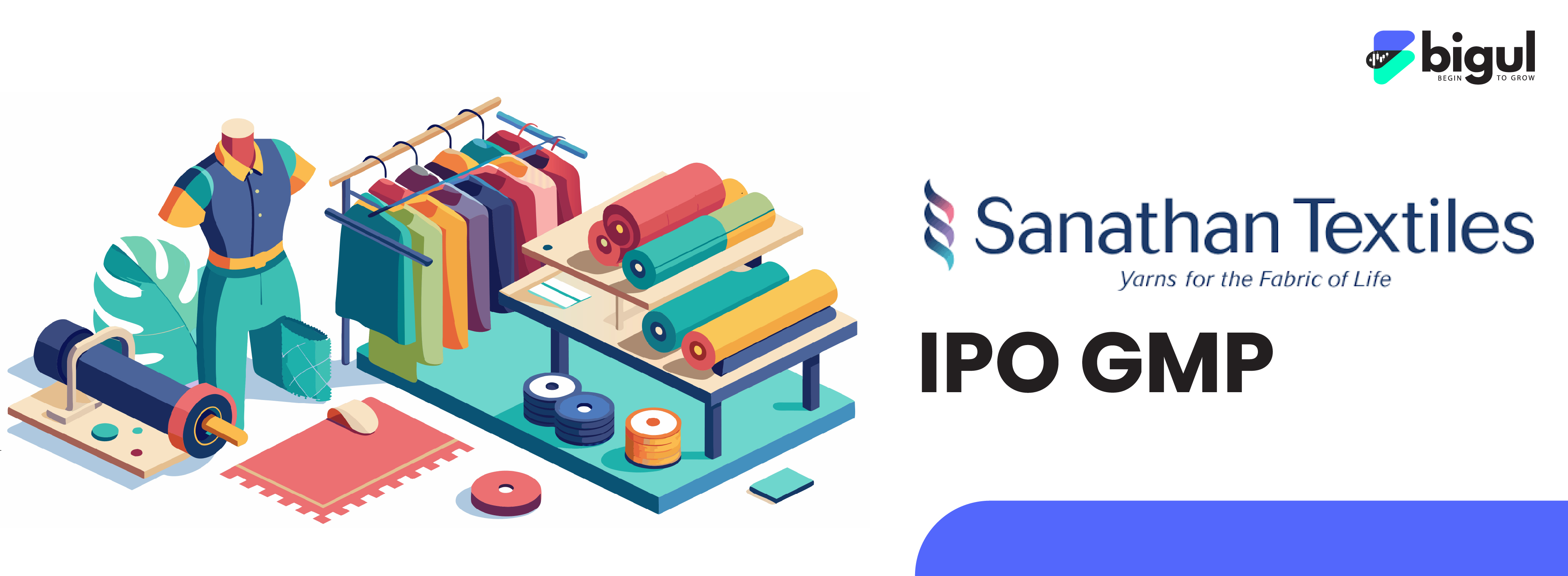 Sanathan Textiles IPO GMP, Grey Market Premium Today